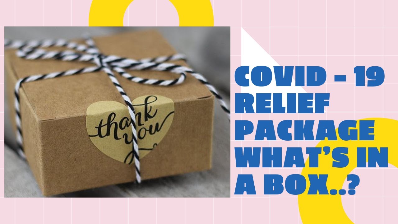 COVID - 19 Relief Free Package in Dubai ll What's in a box ll Consulate ...