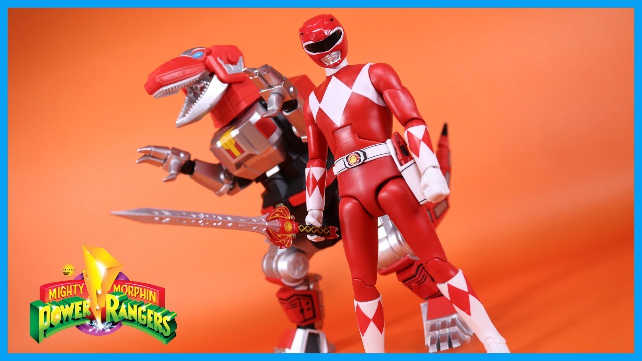 Super7 Ultimates! Mighty Morphin Power Rangers Wave 2 MMPR RED RANGER ...