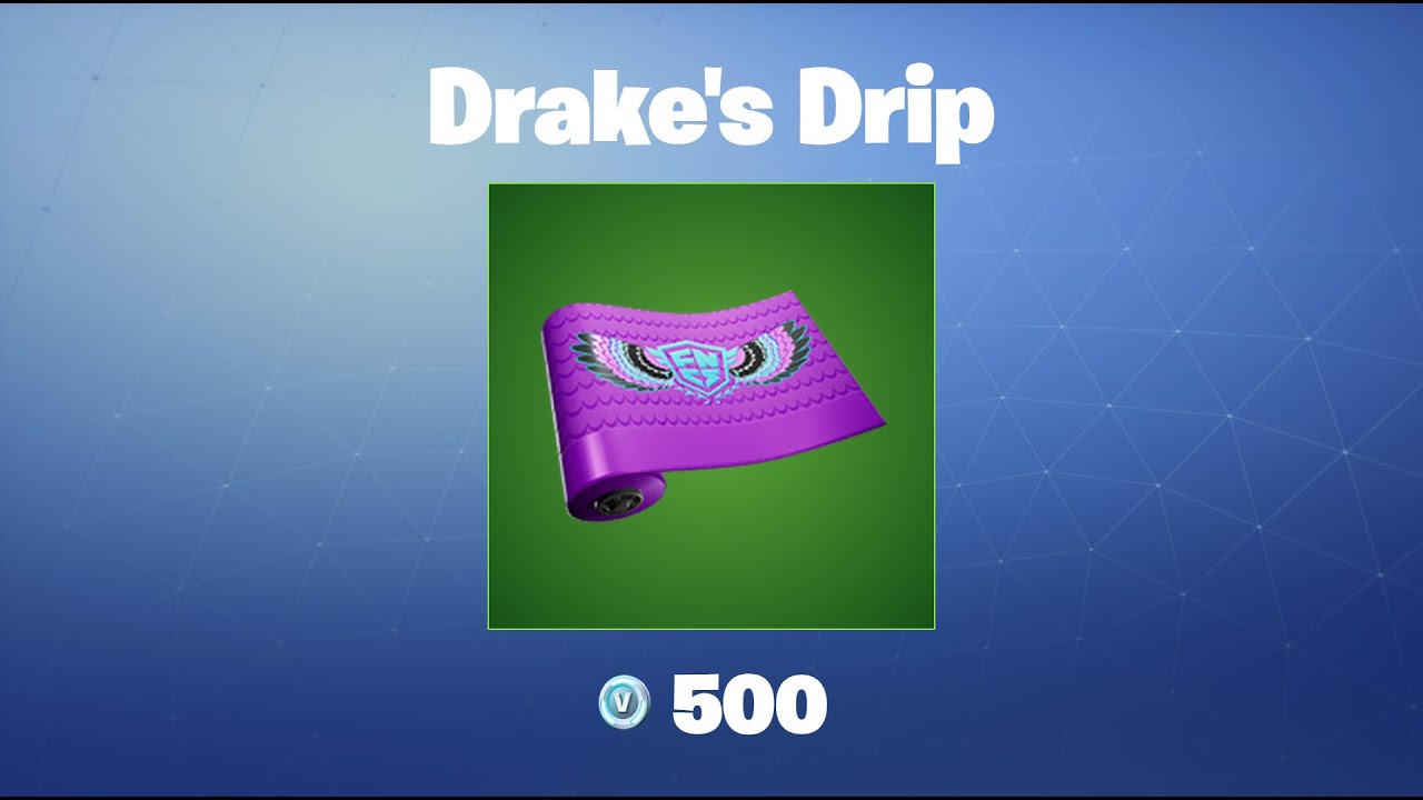 Drake's Drip | Fortnite Wrap - YouTube