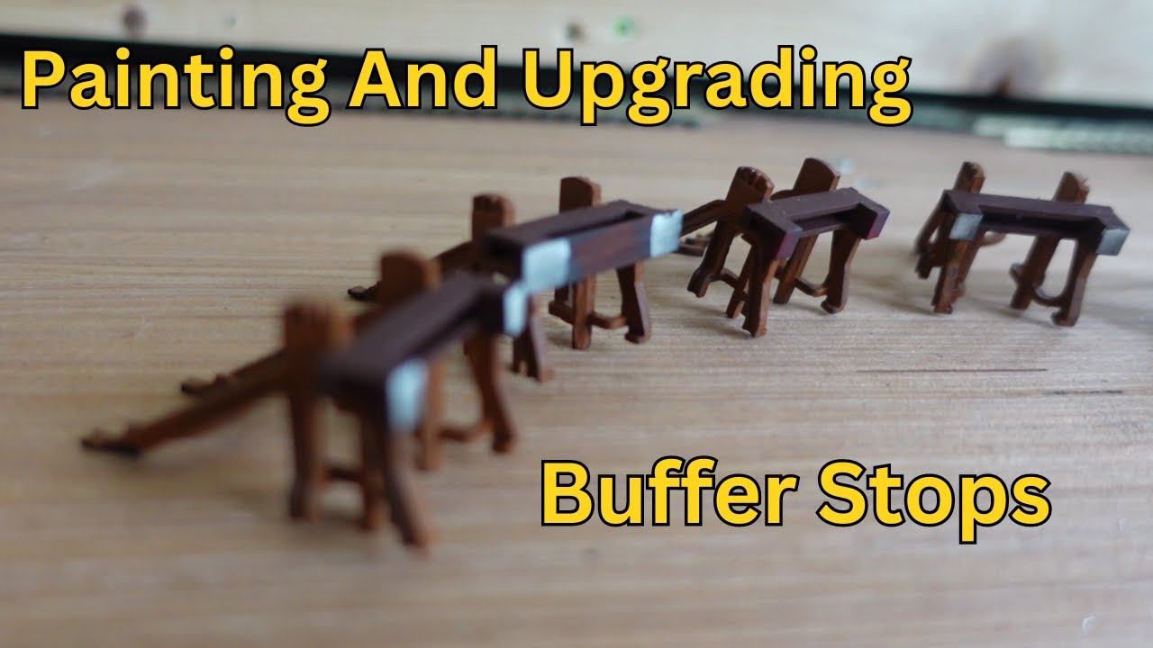 Enhancing Your Model Railway With Upgraded Painted And Weathered Buffer ...