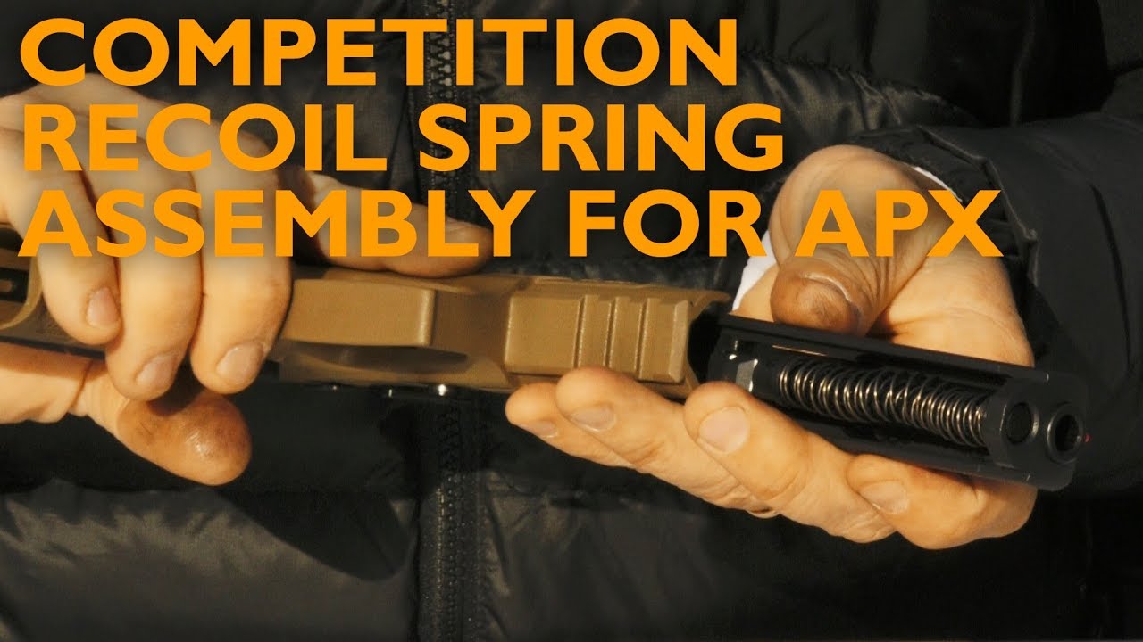 Beretta APX - Competition Recoil Spring Assembly - YouTube