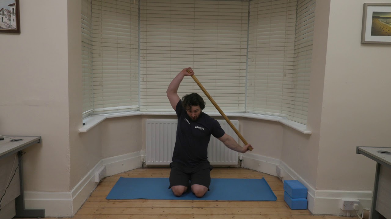 Overhead Shoulder Mobility - YouTube