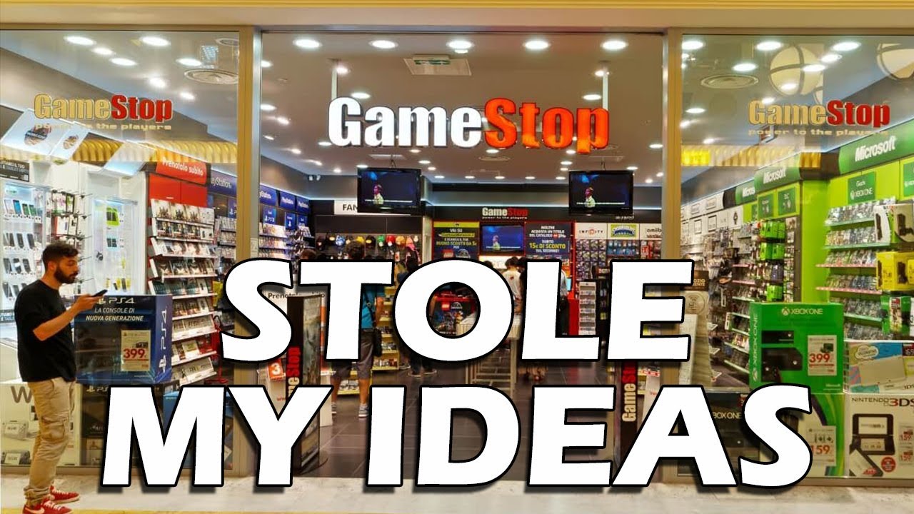 GameStop STOLE My Ideas for Their New Store Concepts - YouTube