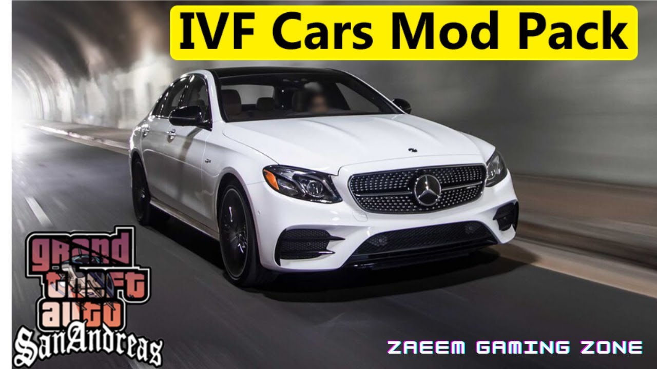 IVF Cars Mod Pack for GTA San Andreas | High Quality Cars for Low PC ...