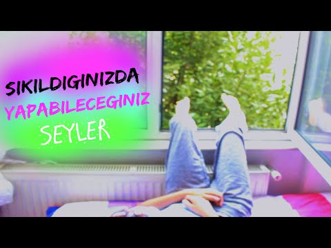 YAZ TATİLİNDE SIKILDIĞINIZDA YAPABİLECEĞİNİZ ŞEYLER!