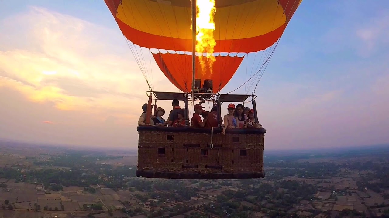 Angkor Hot Air Balloon- Cambodia - YouTube