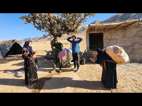 National resources destroyed the house Nemat and his mother are homeless! Um alBanin will not spare