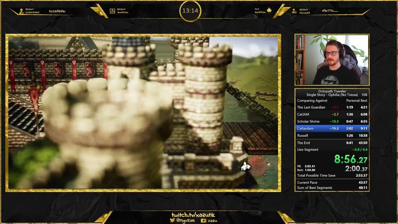 PB 42:49 | Octopath Traveler (PC, Cait Mod) | Single Story - Ophilia (Tressaless) - YouTube