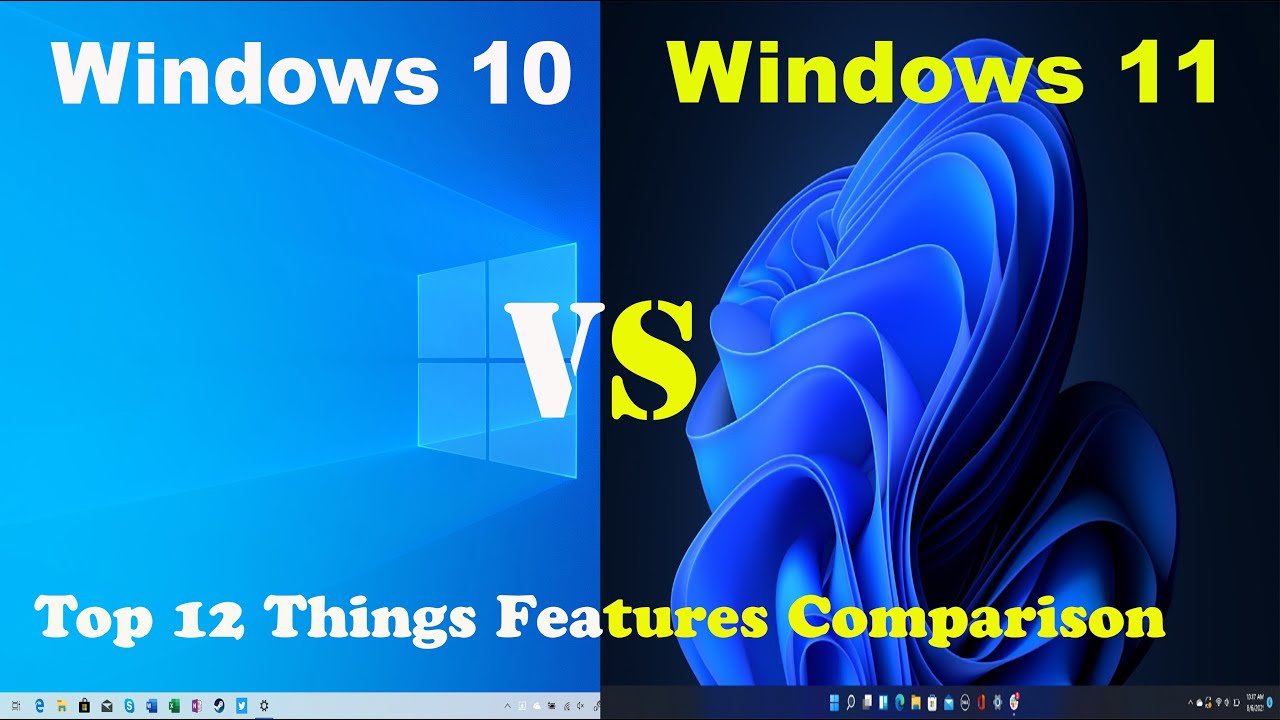 Windows 10 VS Windows 11 Features Comparison | Who is best | The ...