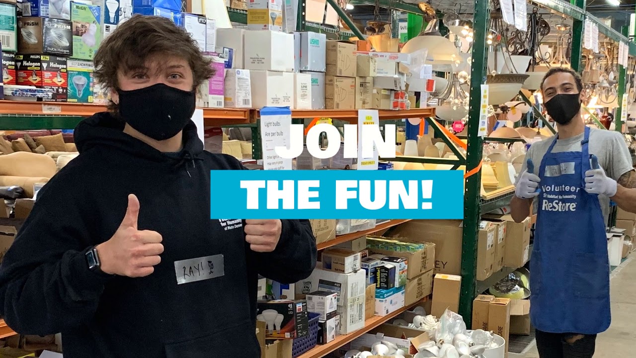 Volunteering with the ReStore in 2021 - YouTube