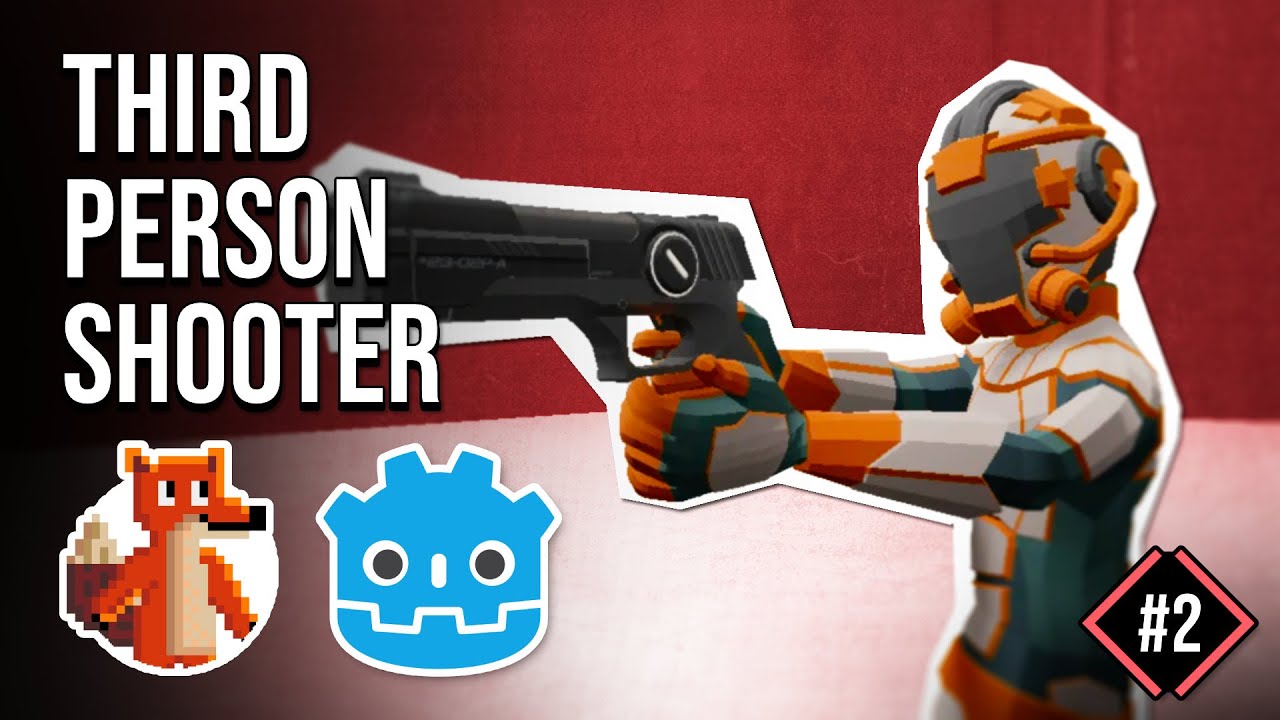 Create A Third Person Shooter In Godot 4 Episode 2 - Spring Arms - YouTube
