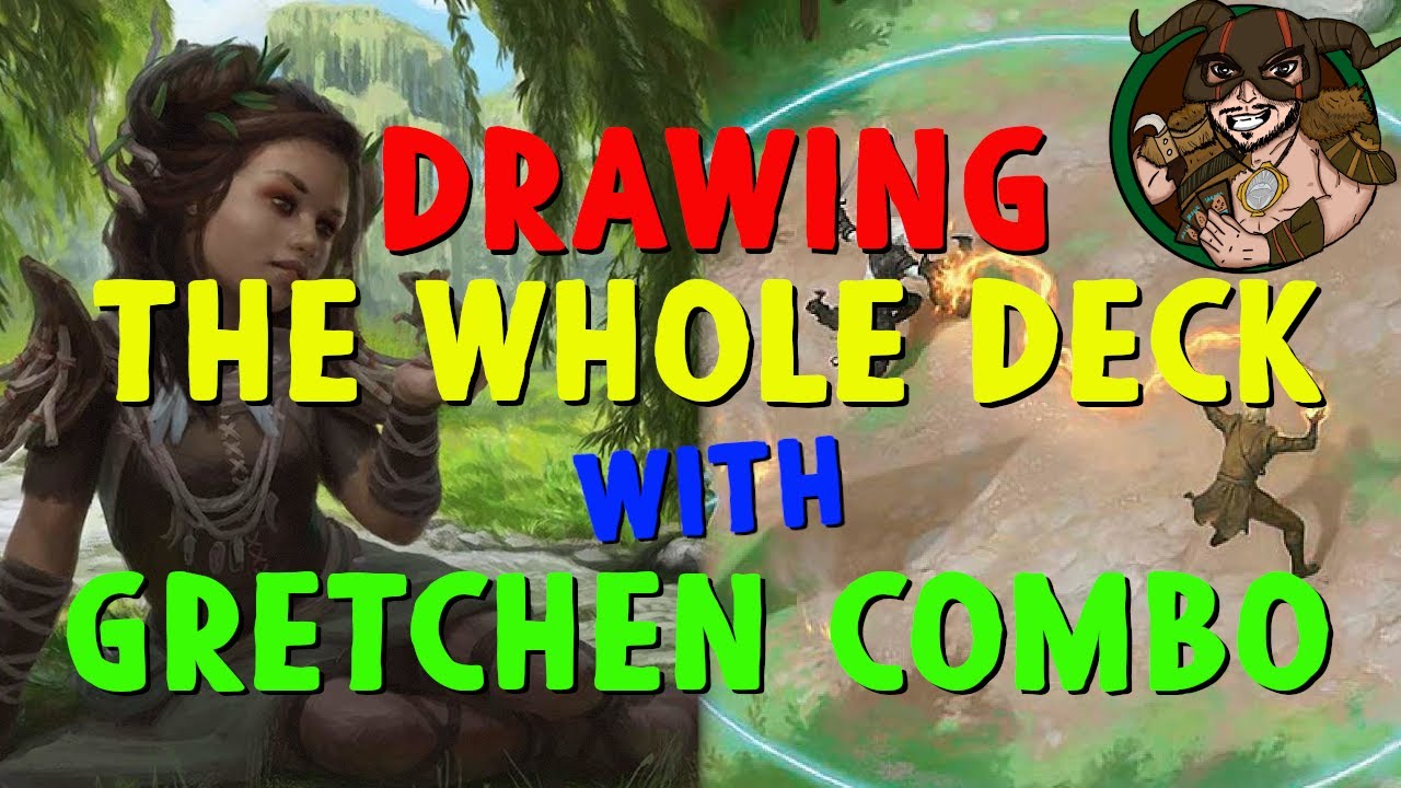 DRAWING THE WHOLE DECK With Gretchen Combo! - YouTube