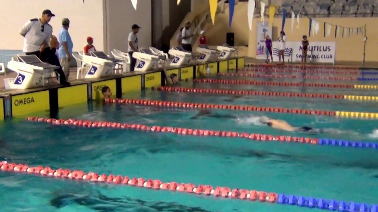 Mixed 4*50m medley relay, 11-13 years old swimmers - YouTube