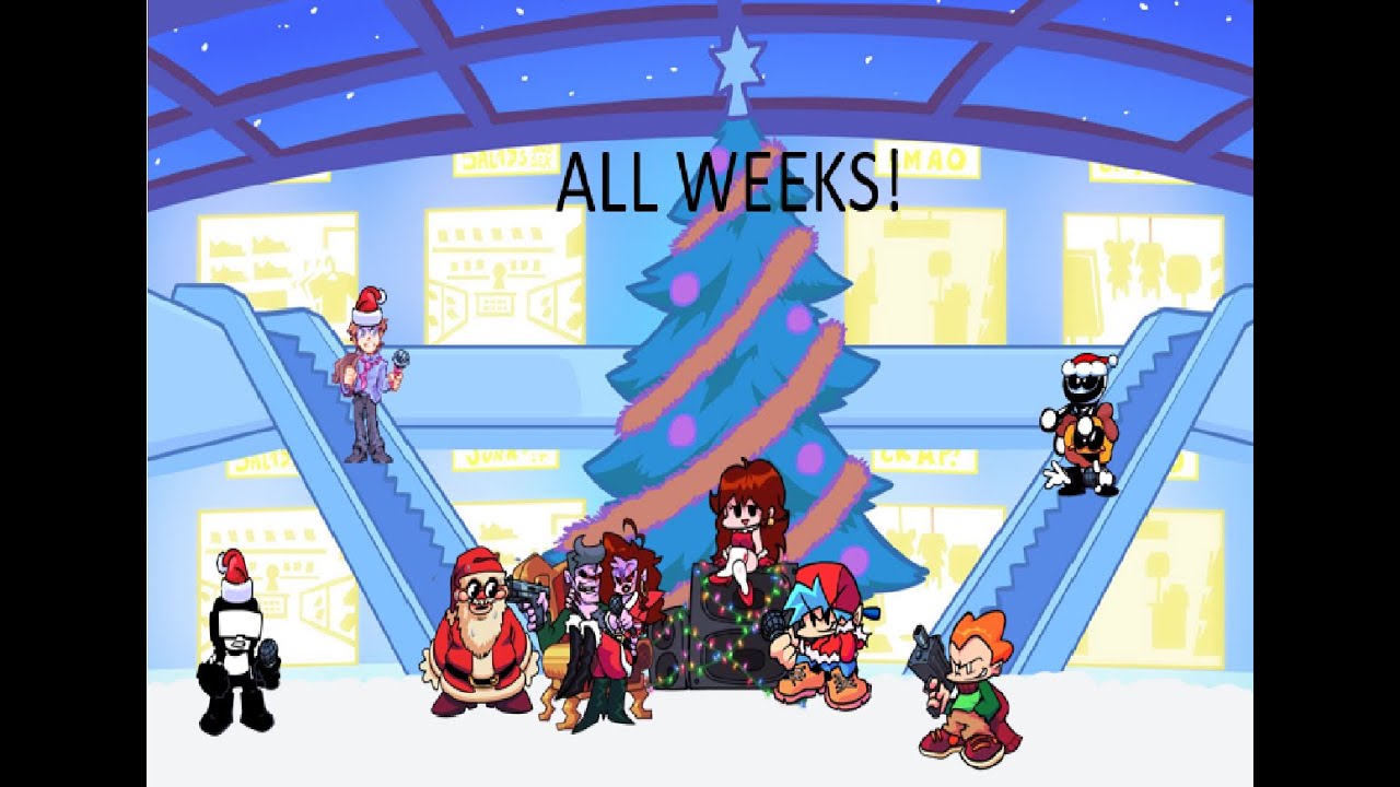 FNF ALL WEEKS WEEK 7 ANIMATION - YouTube