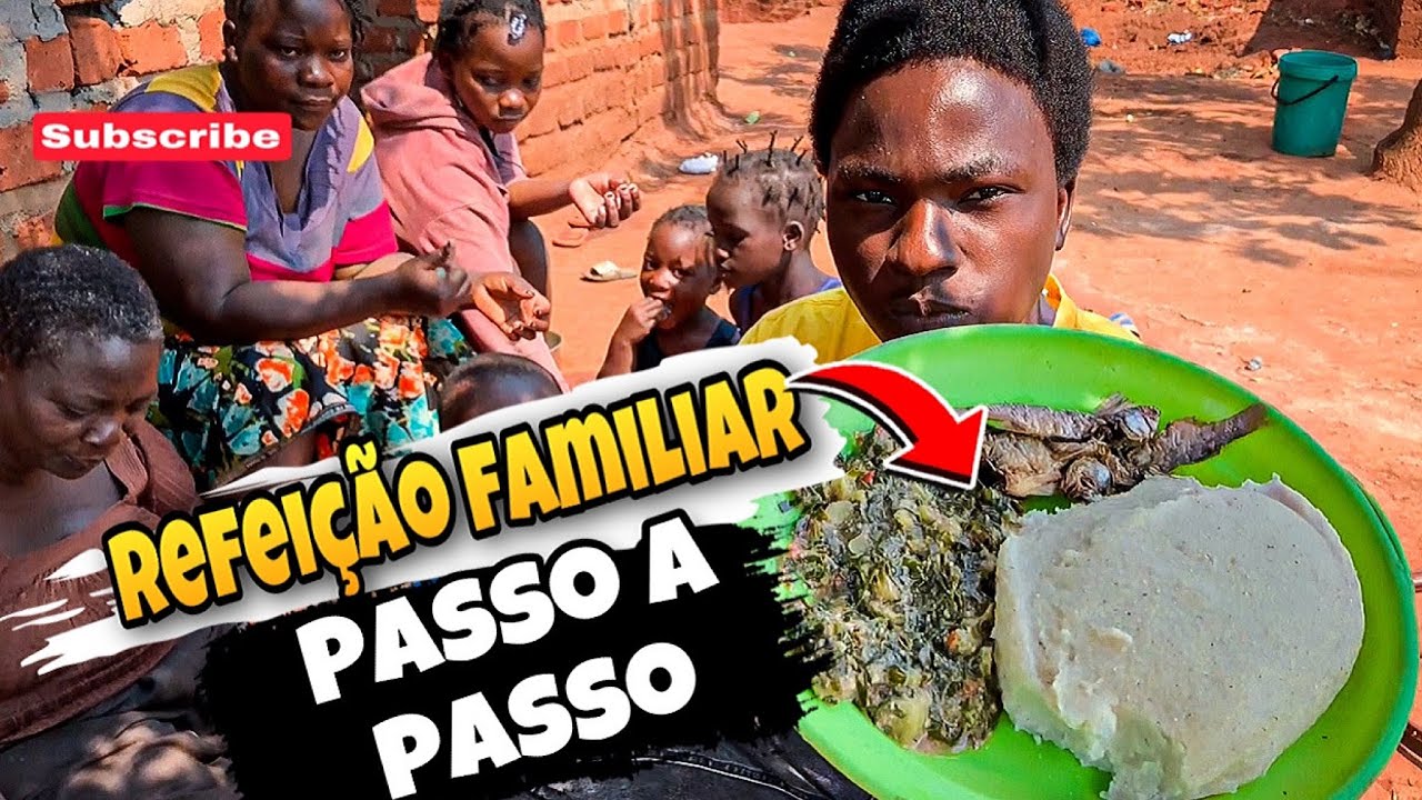 COMO PREPARAR UM DOS PRATOS TÍPICOS DE MOÇAMBIQUE- XIMA E MOLHO DE ...