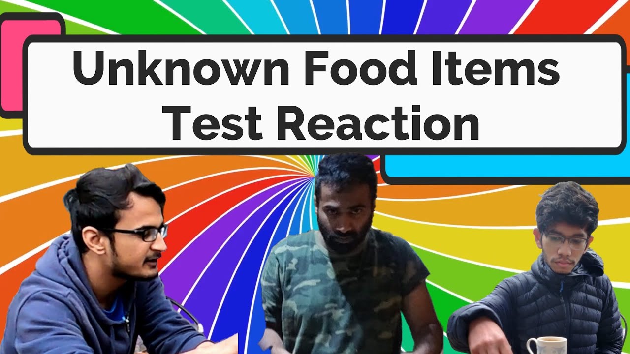 Food Items Reaction - Walking Man - YouTube