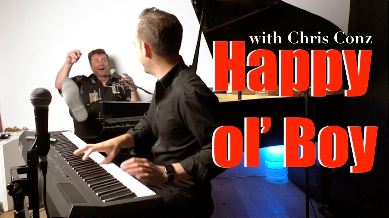 Nico Brina & Chris Conz HAPPY OL' BOY - boogie woogie piano - YouTube