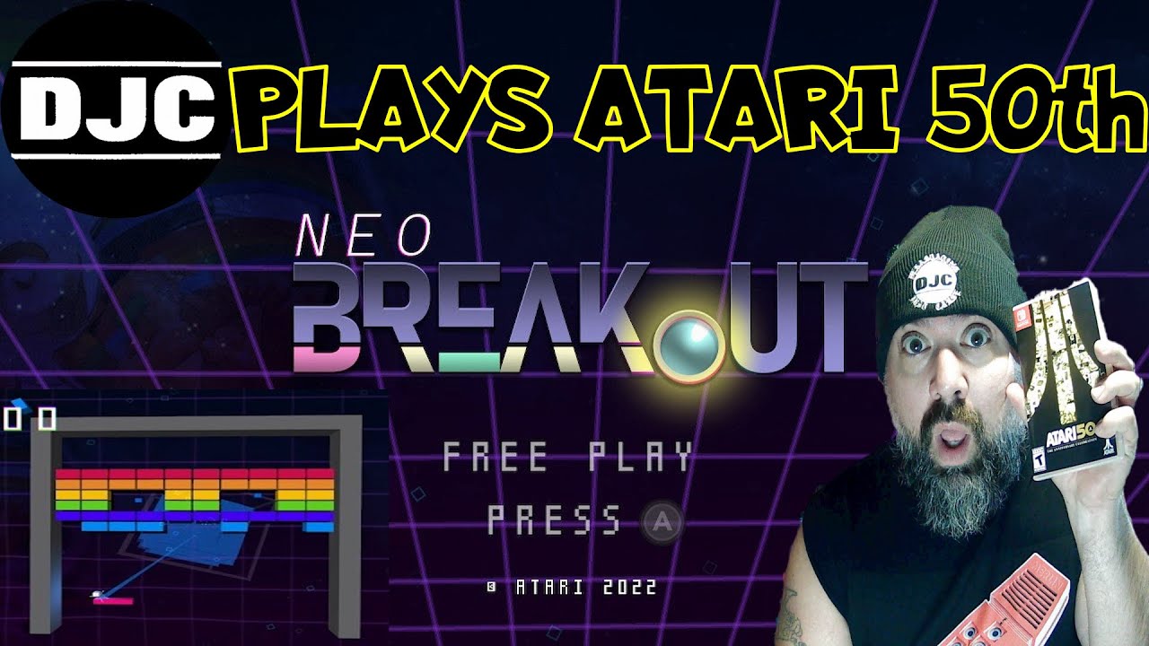 ATARI 50th Anniversary Collection - Let's Play! "Neo Breakout" - YouTube