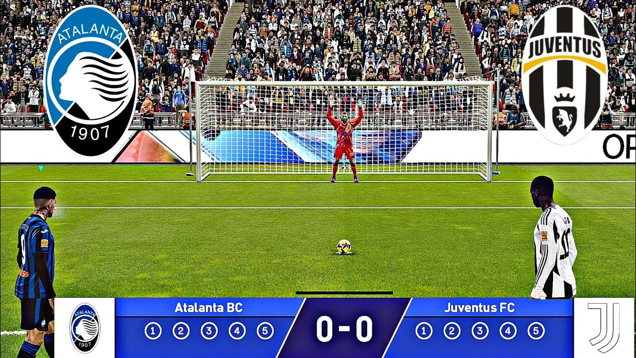 ATALANTA VS JUVENTUS FULL PENALTY SHOOTOUT | ATA VS JUV HIGHLIGHTS ...