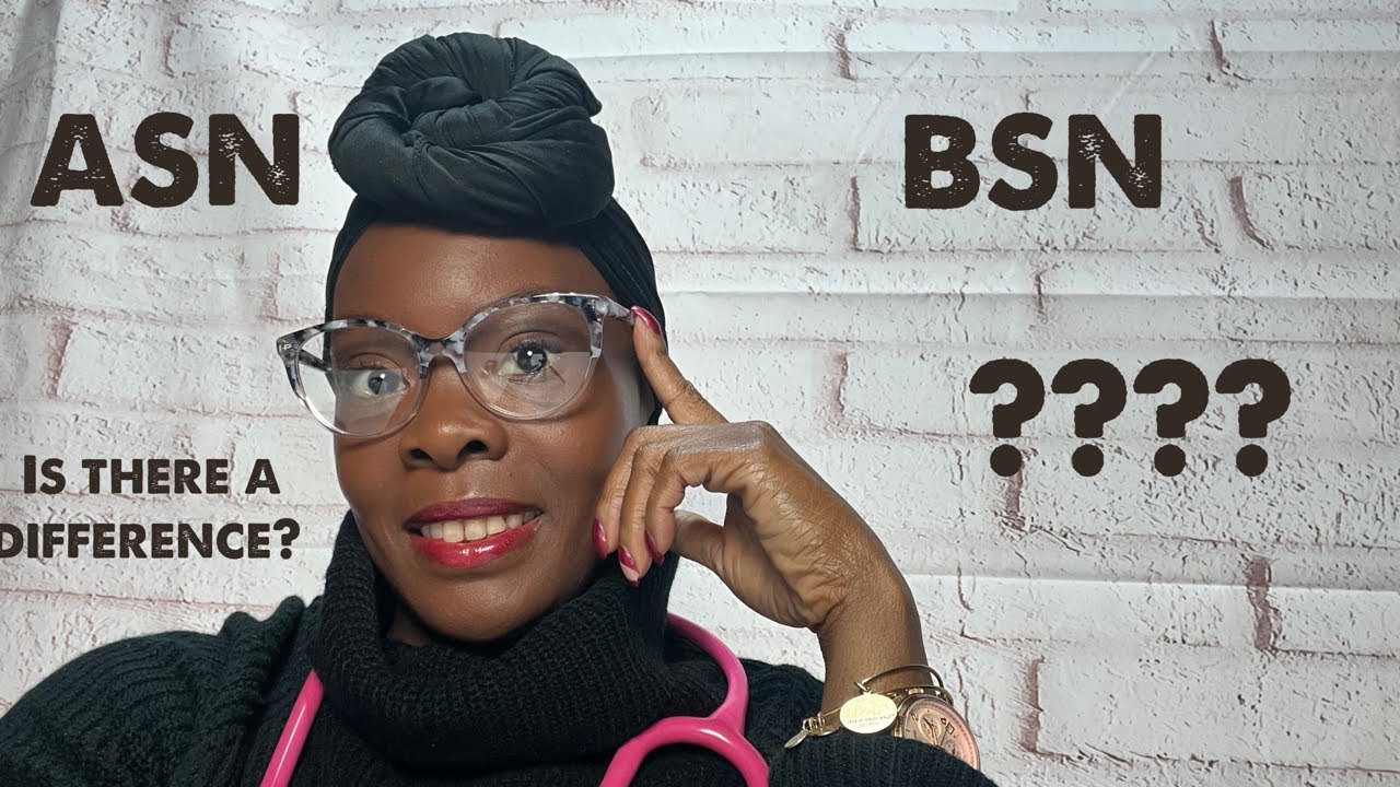 ASN or BSN. What’s the difference?? - YouTube