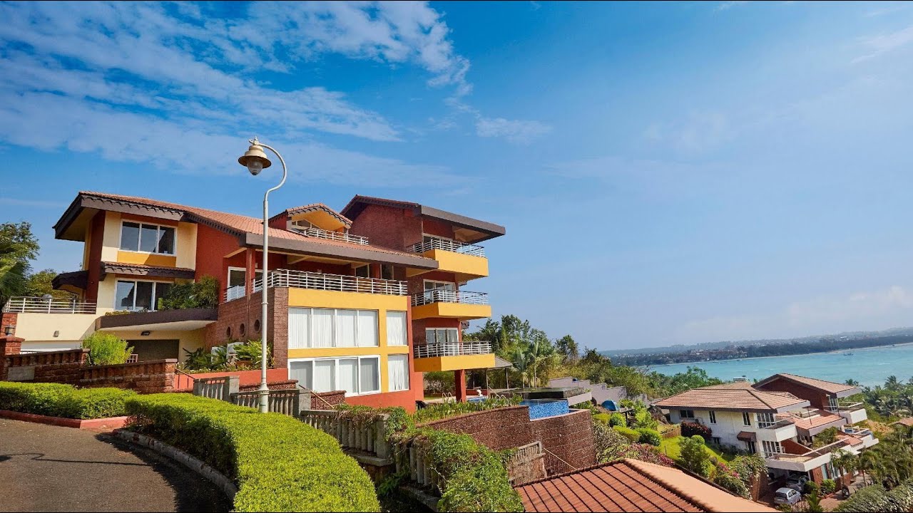 DOLPHIN HEIGHTS Sea View Pool Villa Candolim, Goa, India - YouTube