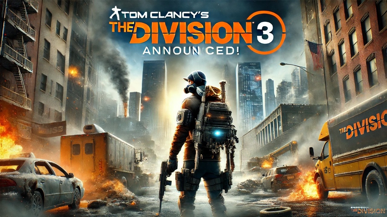 Tom Clancy's The Division 3 Officially Announced! - YouTube