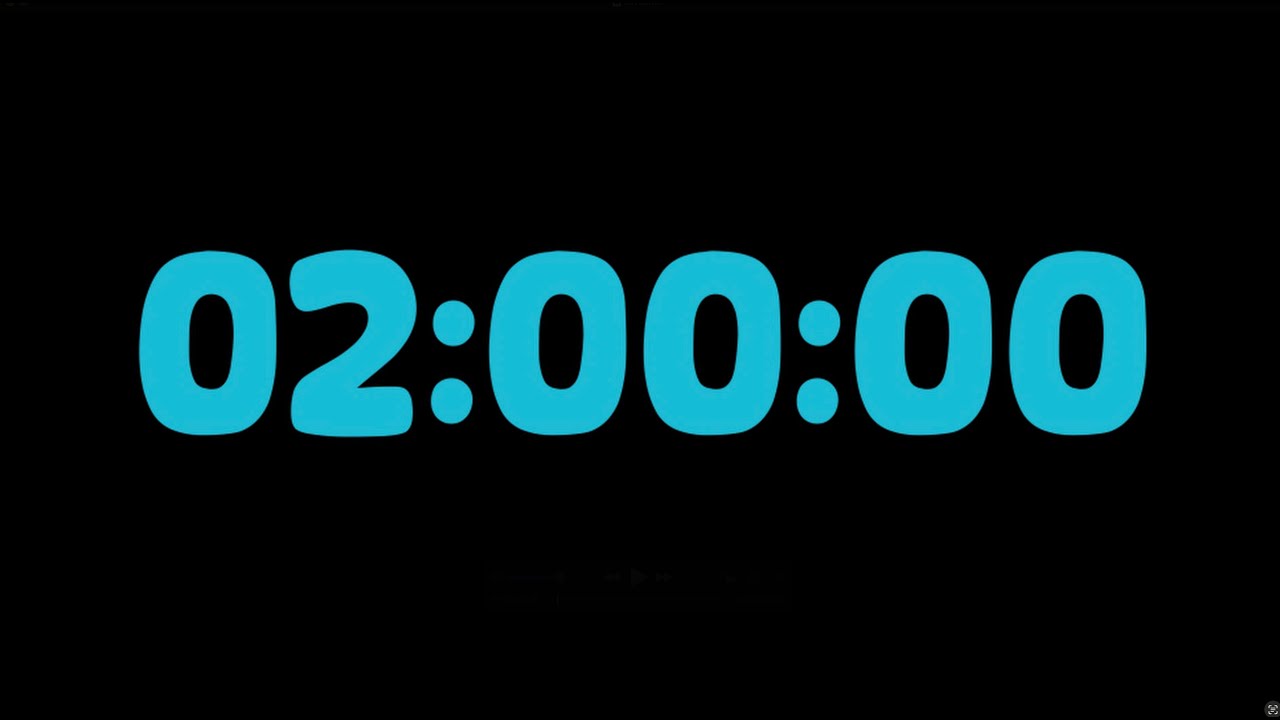2 Hour Study Timer 🔕 | No Music, No Distractions, Just Deep Focus - YouTube
