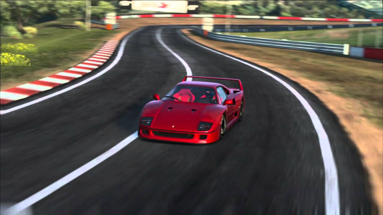 GT6 Non-Race Car Super Lap - Ferrari F40 @ Circuito de la Sierra 9:41 ...