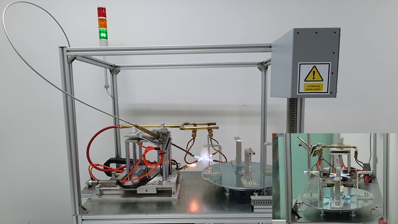 AUTOMATIC BRAZING MACHINE | SAJI - YouTube