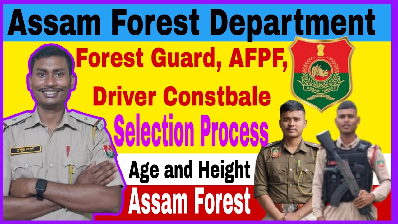 Forest Guard, AFPF, Driver Constbale Selection Process 😗 Age and Height ...