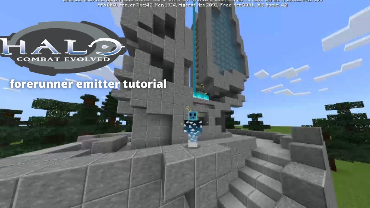 Minecraft halo tutorial - YouTube