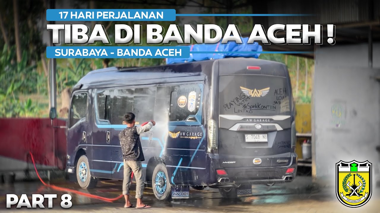 TIBA JUGA DI BANDA ACEH ‼️ 17 Hari Naik Elf Aw Garage Surabaya - Sabang ...