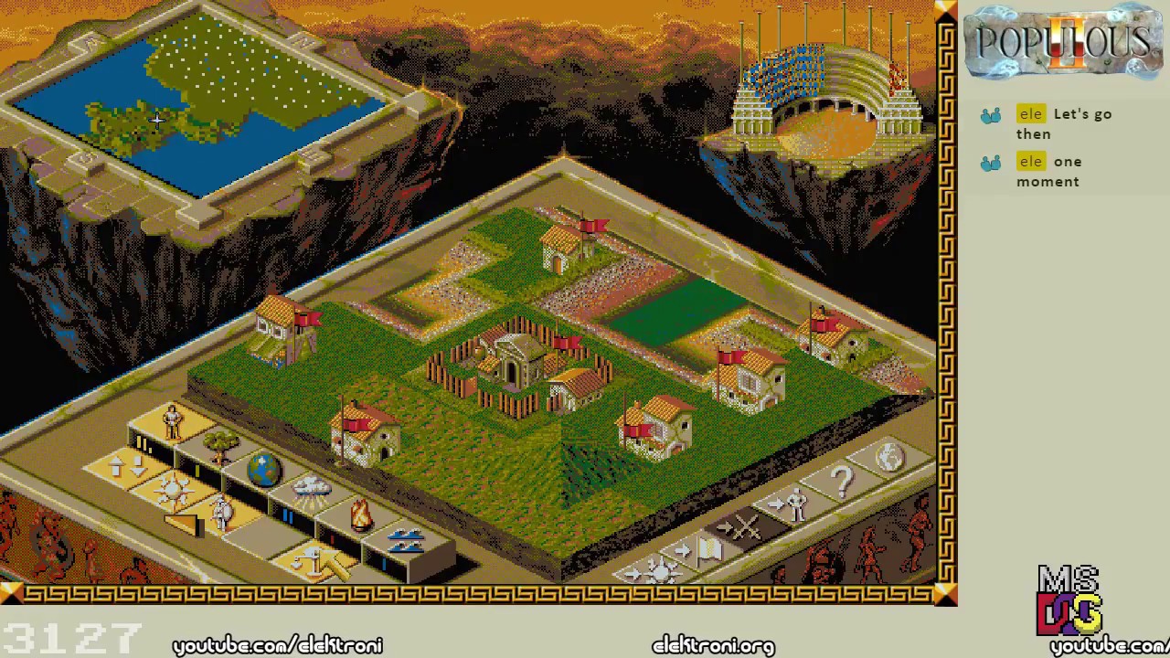 Populous II Gameplay (PC, 1991) - part 3 - YouTube