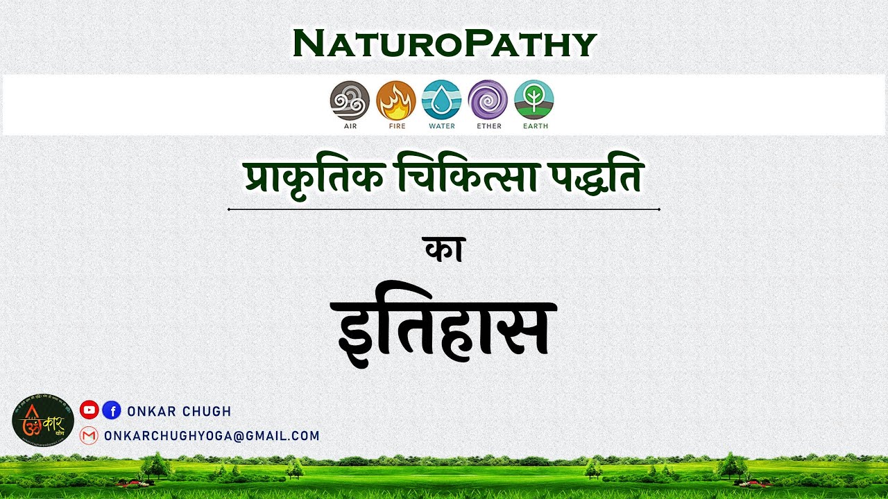 History of Naturopathy l Naturopathy in India - YouTube