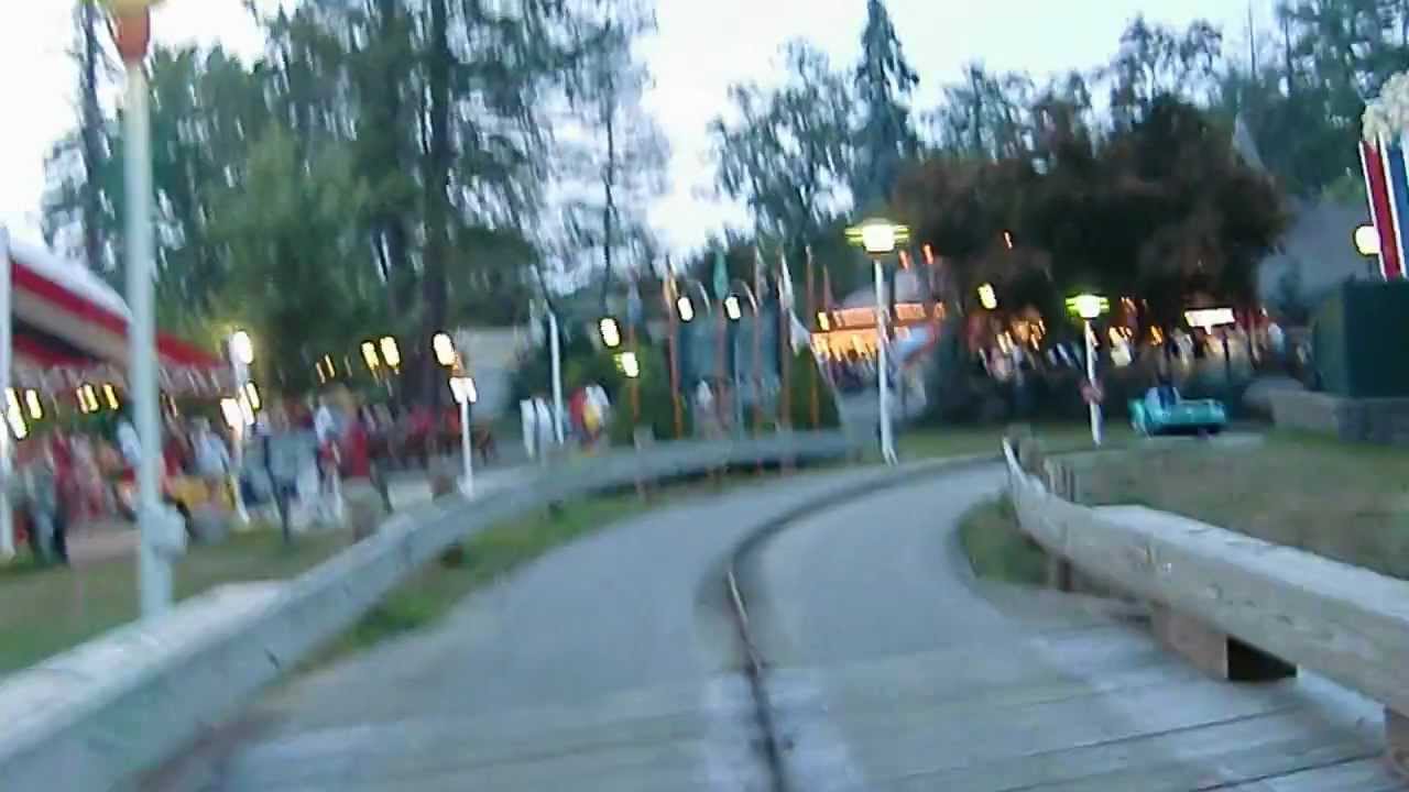 Canobie 500 (track guided sports car ride) - YouTube