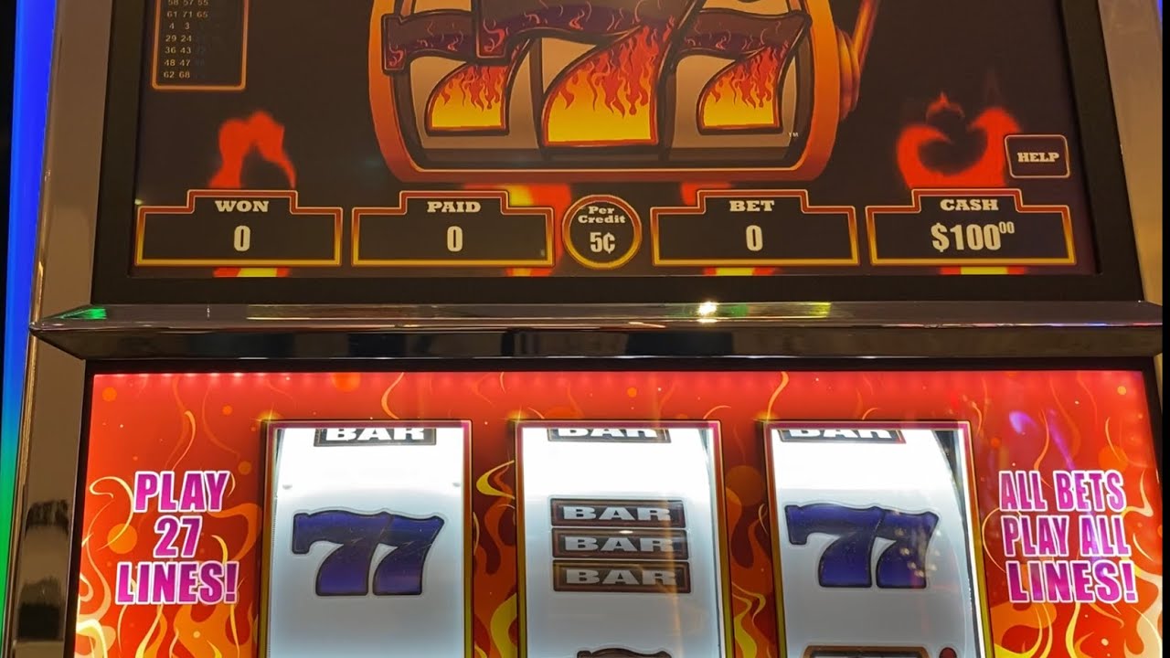 SEARING 777 SLOT AT CHOCTAW DURANT #choctaw #casino #slots #vgt - YouTube