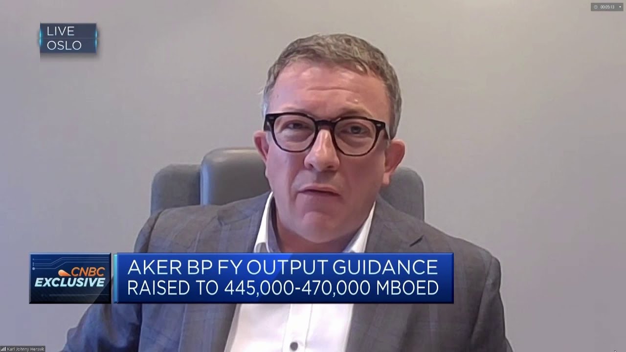 Aker BP CEO says second-quarter results were ‘extremely positive’ - YouTube