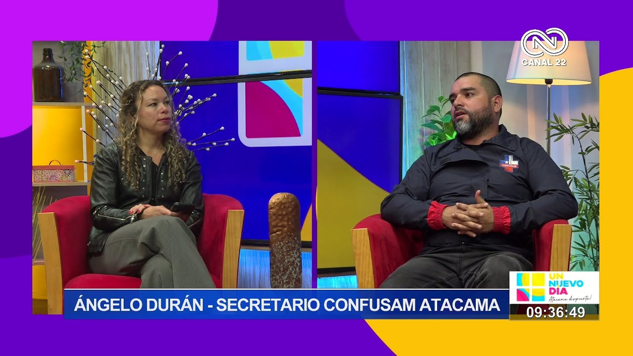 Ángelo Durán secretario Confusam Atacama - YouTube