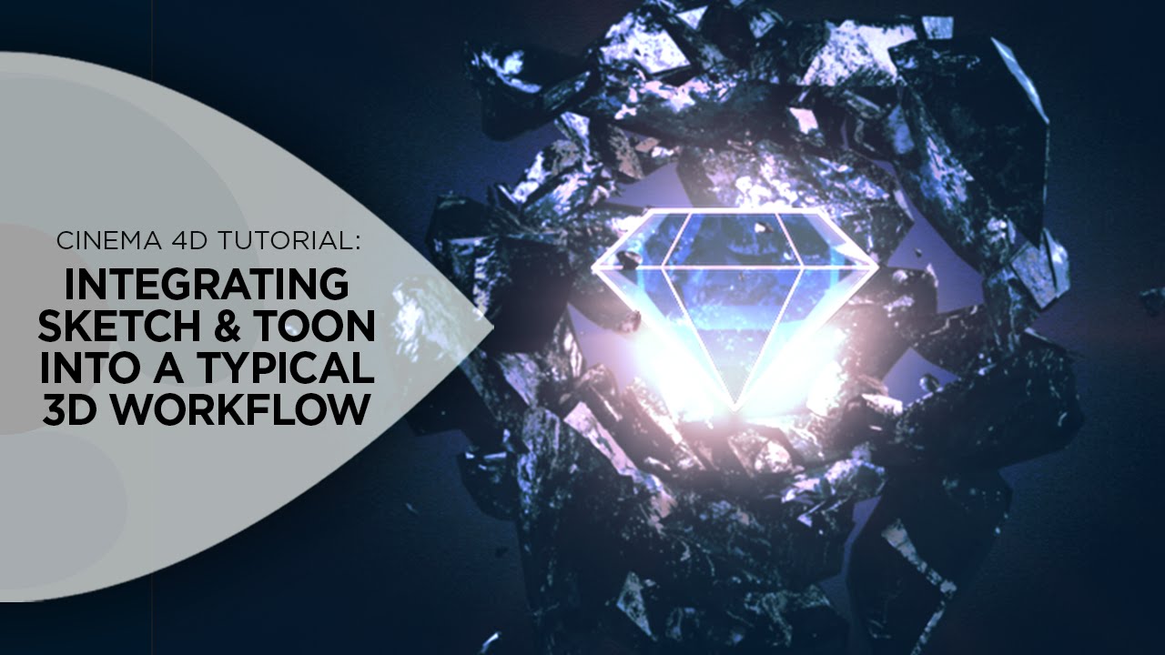 Integrating Sketch & Toon into a Typical 3D Workflow in Cinema 4D - YouTube