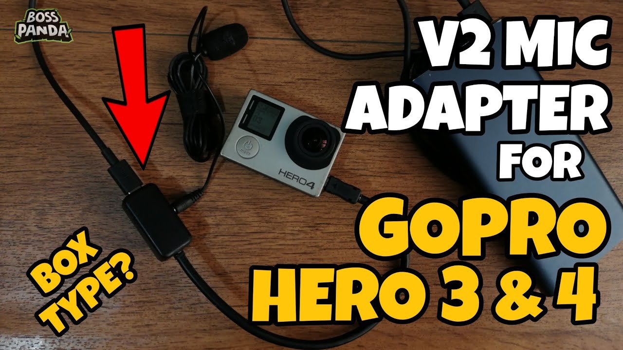 GoPro Hero 4 Mic Adapter VERSION 2 by M3 Moto | Full Review and Test ...