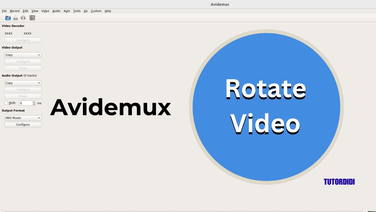 How To Rotate Video In Avidemux? - Avidemux Video Editor Tutorial #7 ...