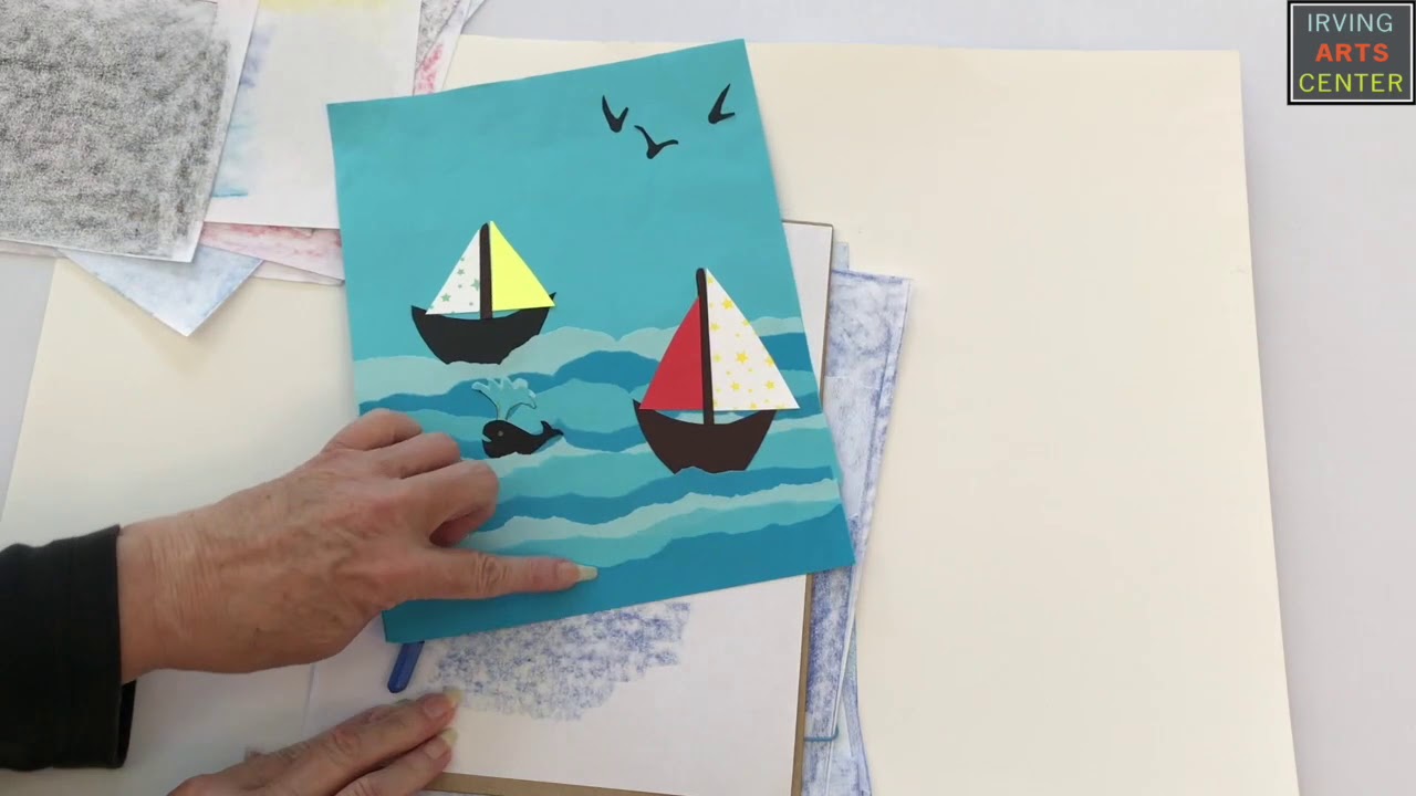 Second Sunday Funday, Summer Splash 6/14-Sailboat craft - YouTube