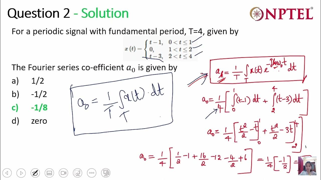 Practice Assignment Session for Week9 - NPTEL Signals and Systems - YouTube