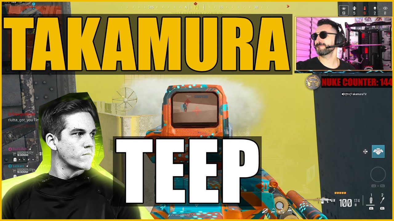 TAKAMURA VS TEEP - CALL OF DUTY WARZONE BATTLE ROYALE #teepee #warzone ...