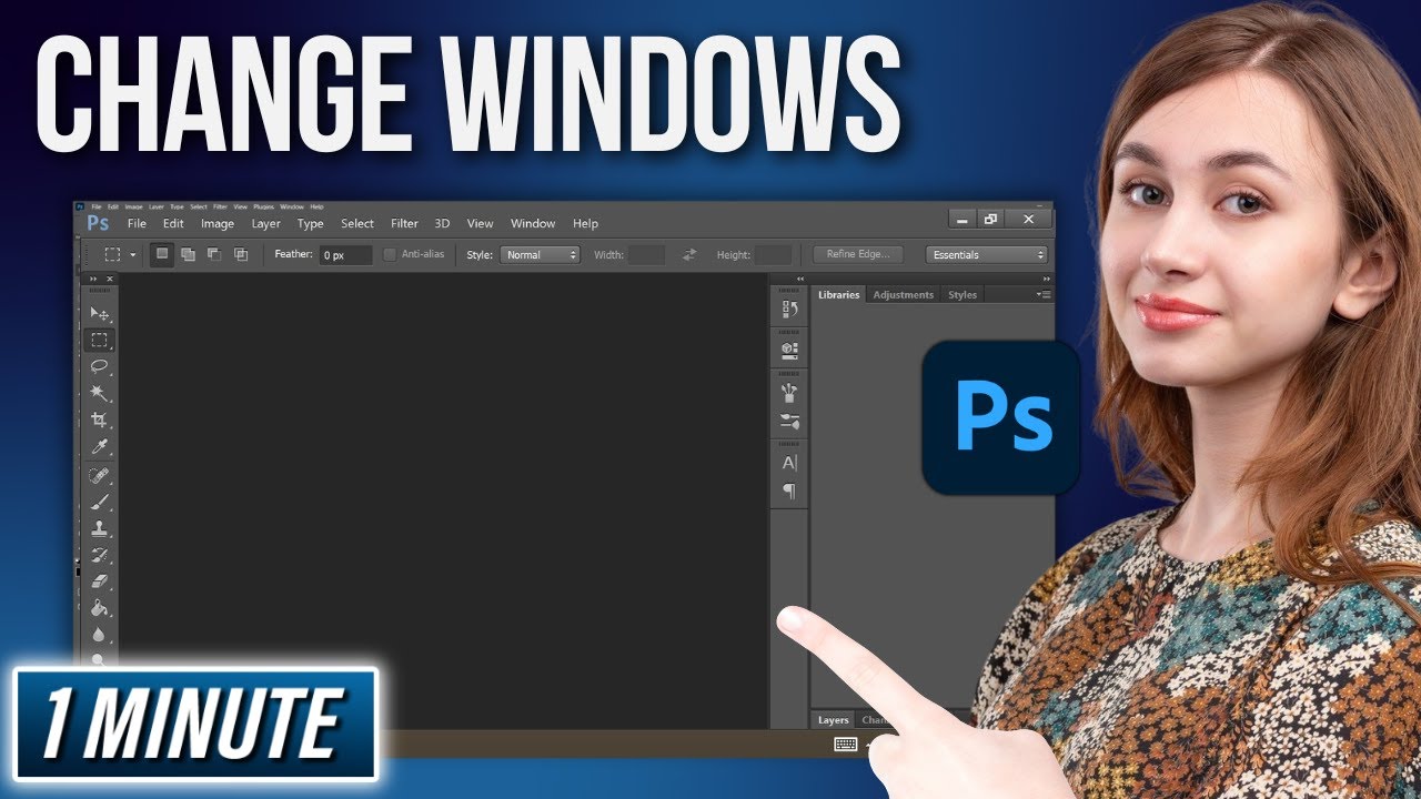 How to Change Windows Photoshop - YouTube