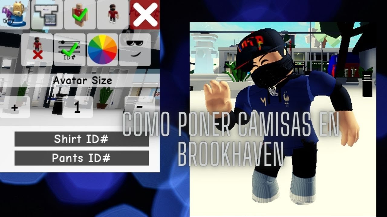 COMO PONER SHIRTS O PANTALONES EN BROOKHAVEN NUEVA ACTUALIZACIÓN - YouTube