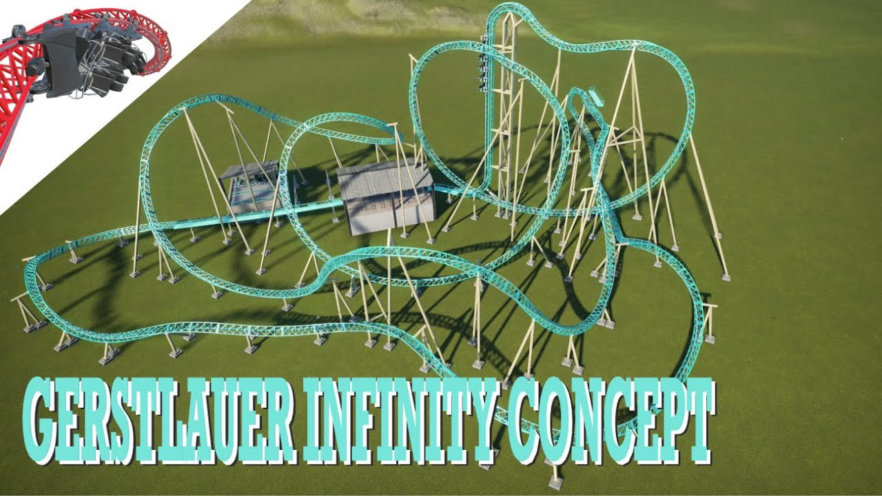 Building a Concept Coaster (Gerstlauer Infinity Coaster) - YouTube