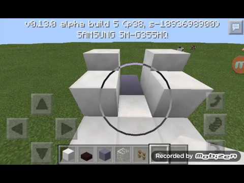 Minecraft PE - Savaş Uçağı Nasıl Yapılır