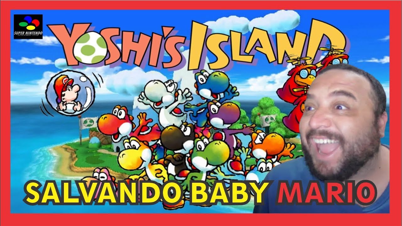 SUPER MARIO WORLD 2 YOSHI ISLAND - Salvar o Baby Mario - YouTube