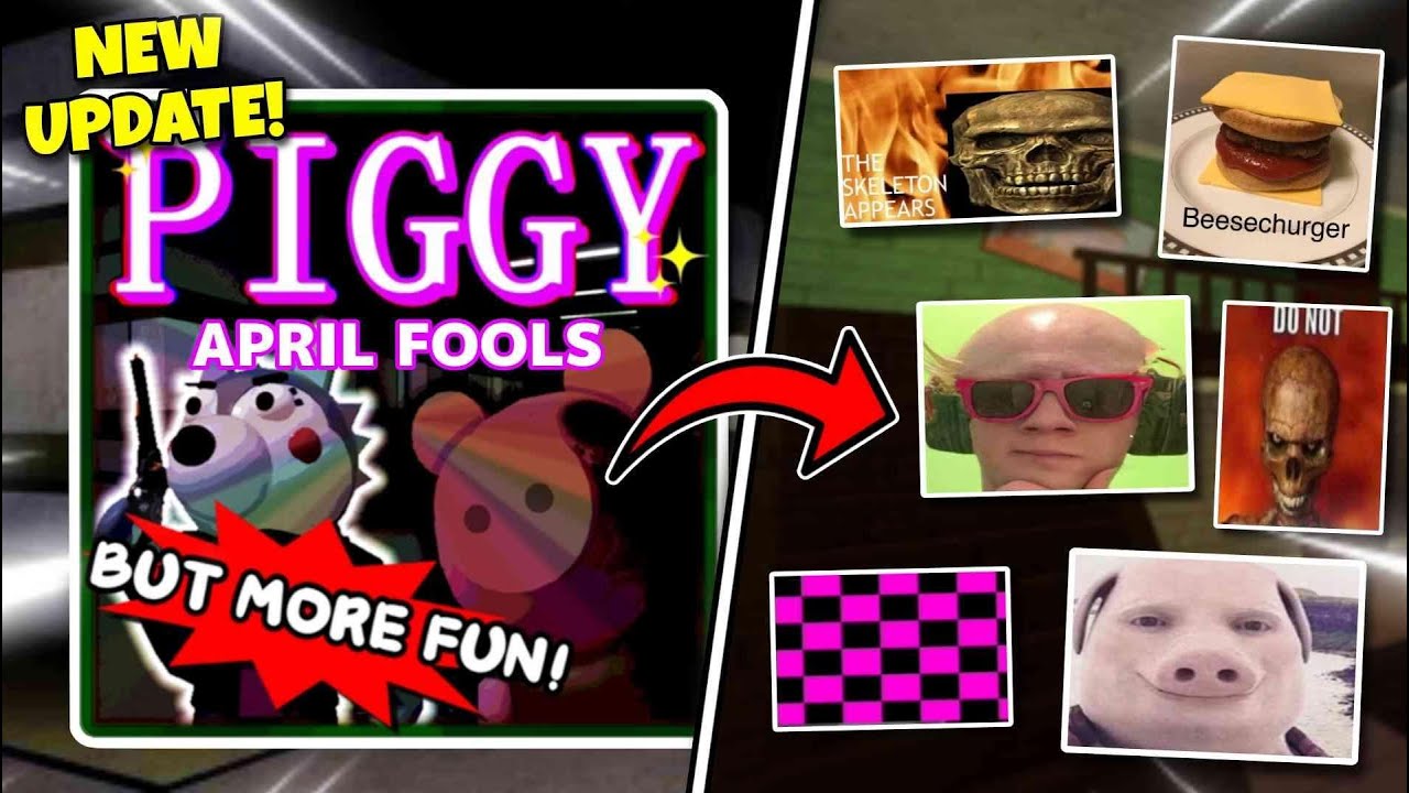 NEW Roblox Piggy April Fools UPDATE SHOWCASE! (Piggy But 100% MORE FUN ...